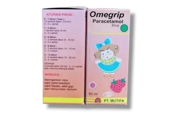 Omegrip Sirup - Manfaat, Dosis, dan Efek Samping - Alodokter