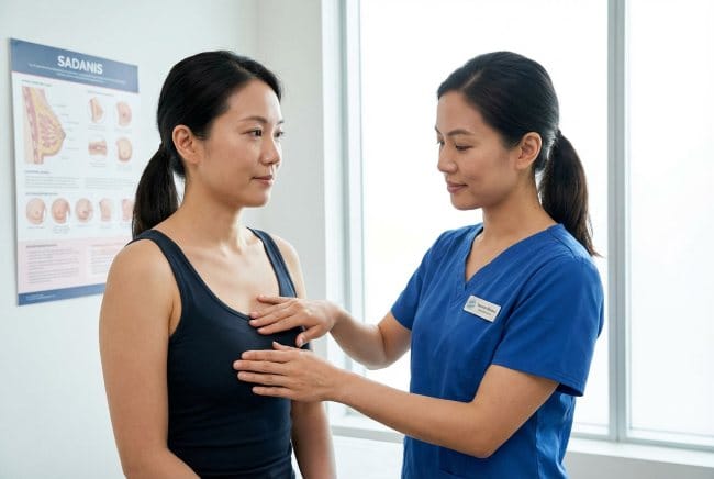 SADANIS, Pemeriksaan Payudara Klinis untuk Deteksi Dini Kanker - Alodokter